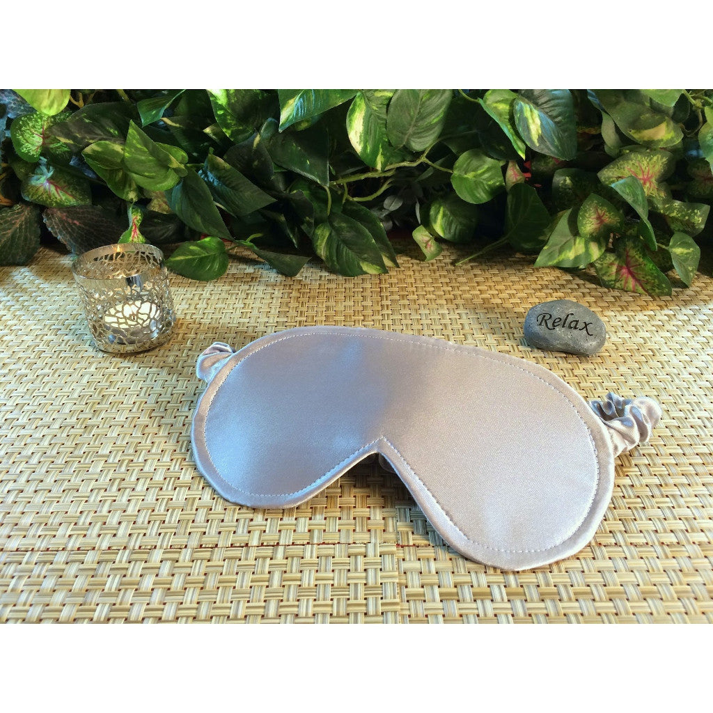 Satin Silver Eye Mask, The Perfect Bridesmaids and Maid of Honor Gift ...